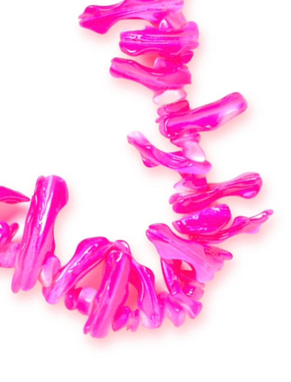Pink Natural Shell Strand, 11mm – Damaris Beads