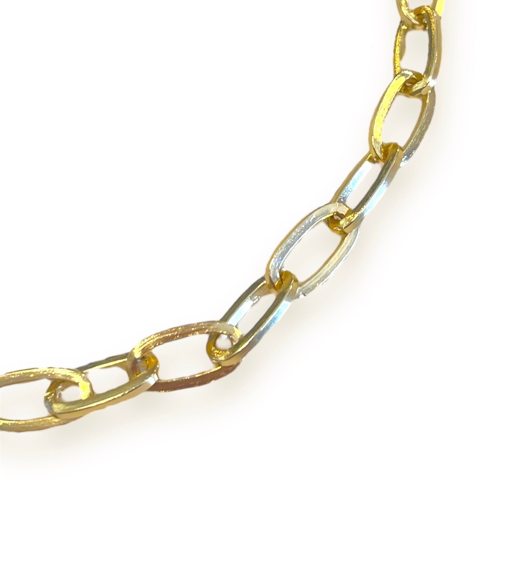 Aluminum Gold Paperclip Chain, 1 Yard – Damaris Beads
