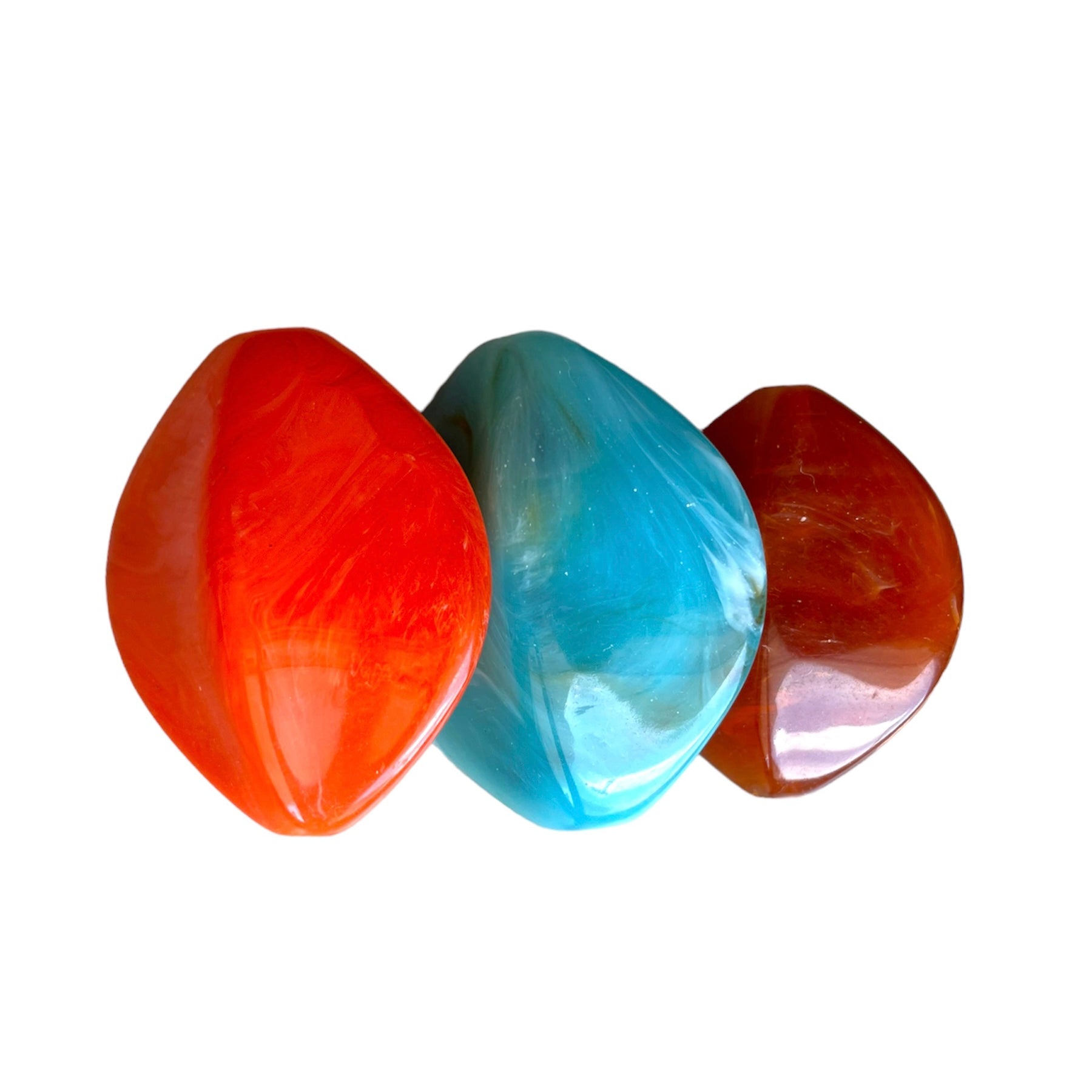 Acrylic Diamond Shape Beads 35mm, 6pcs – Damaris Beads