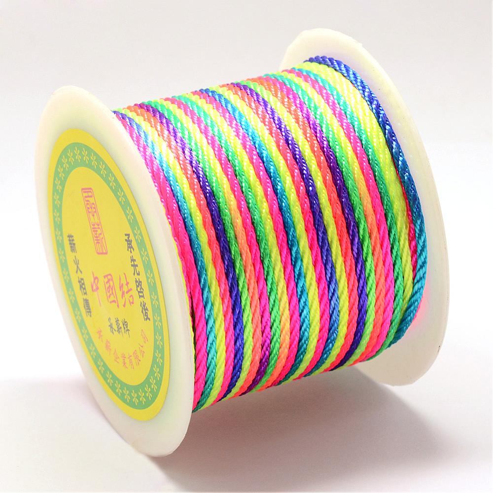 Multi Color Cord, 1 roll – Damaris Beads